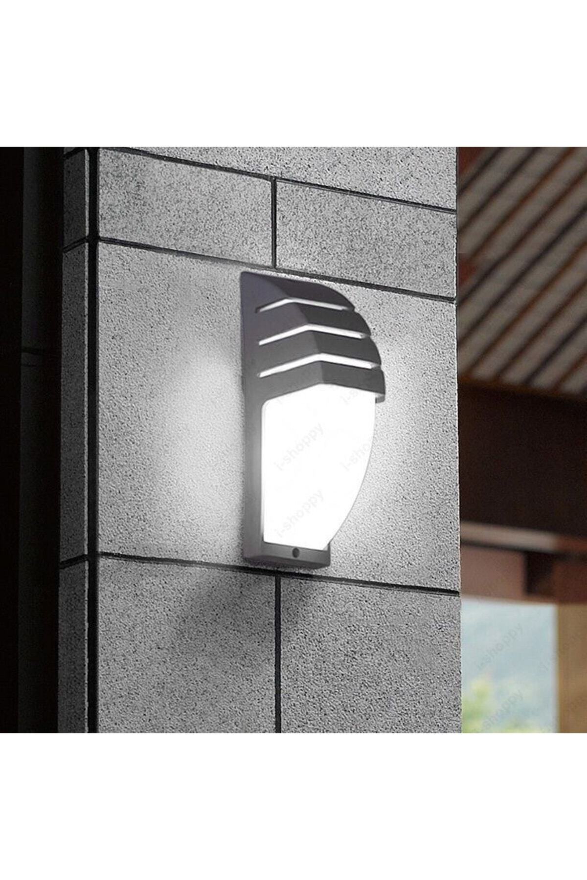 ECONA Full Reyon 24w Siyah Panjurlu Beyaz Işık Dış Mekan Duvar Apliği - Fiyatı, Yorumları