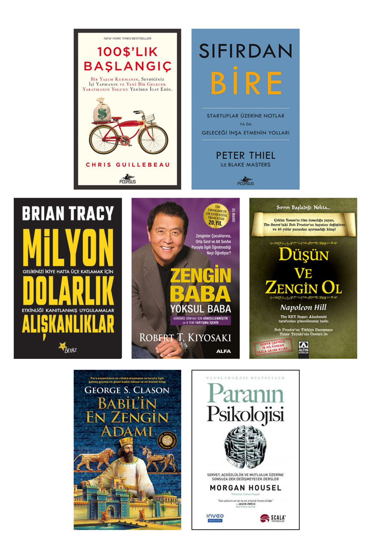 Altın Kitaplar Zengin Baba Yoksul Baba Robert Kiyosaki Babil'in En ...