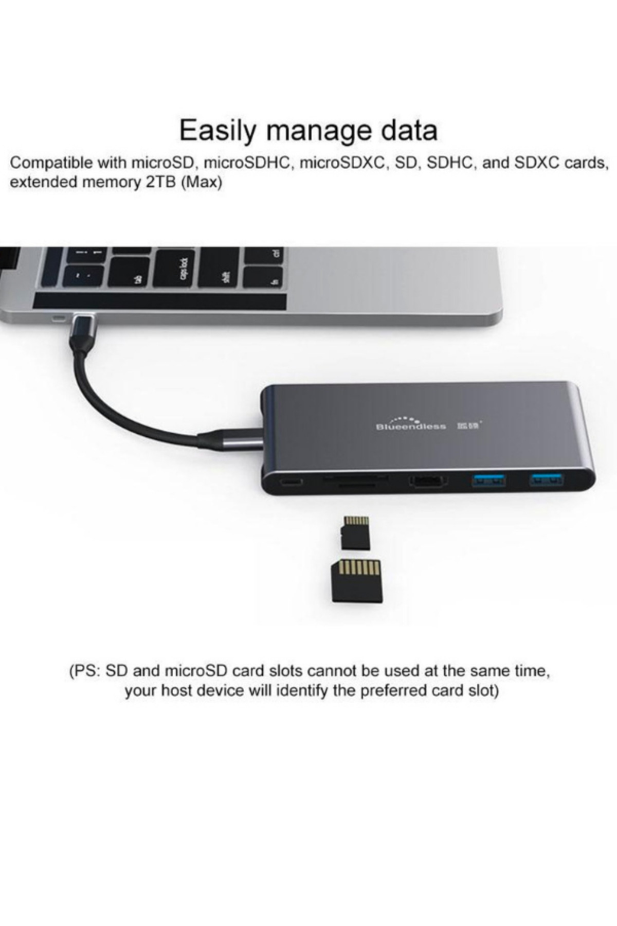 LivX Blueendless M.2 Sata Ngff Ssd Hard Disk Kutusu Ve 6 In 1 Type C ...