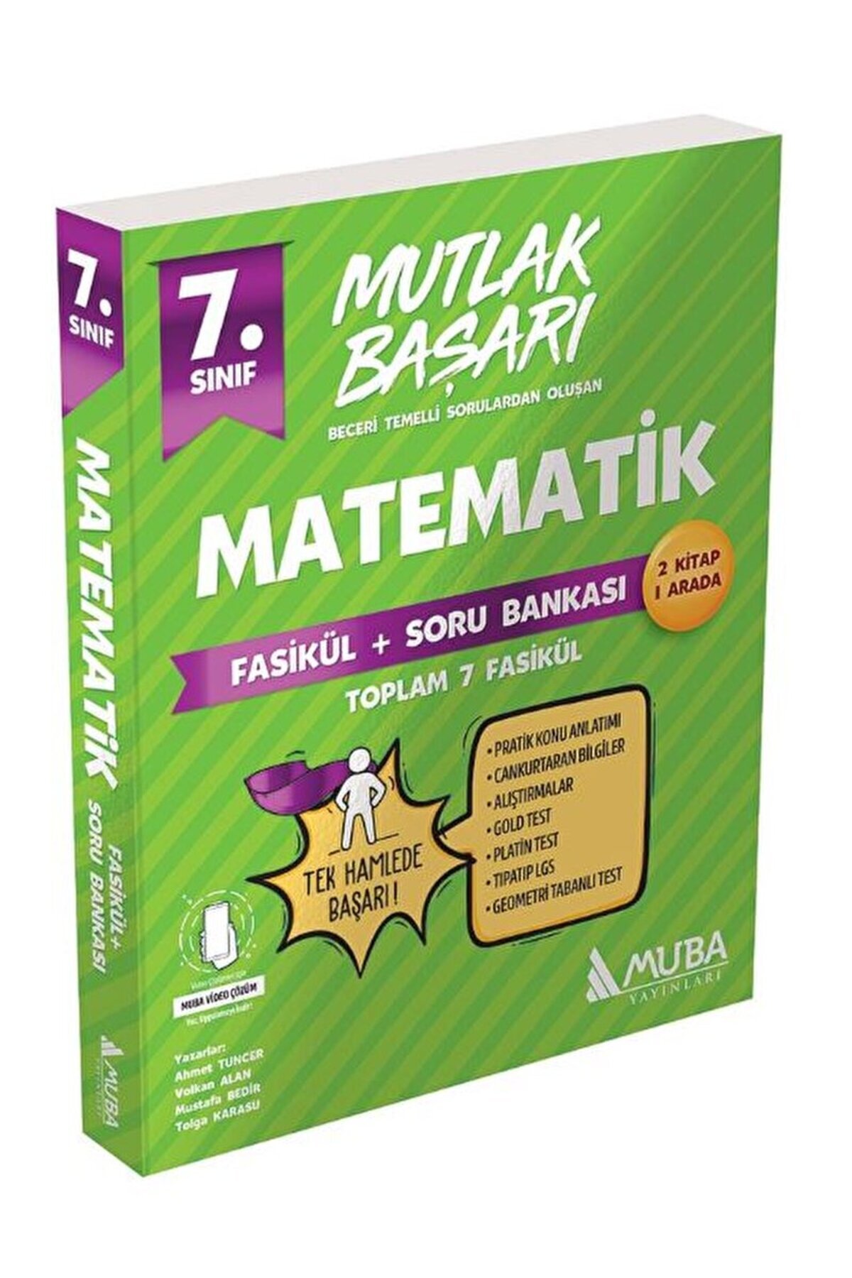 Muba Yayınları Mutlak Başarı 7. Sınıf Matematik Fasiküller+Soru Bankası ...
