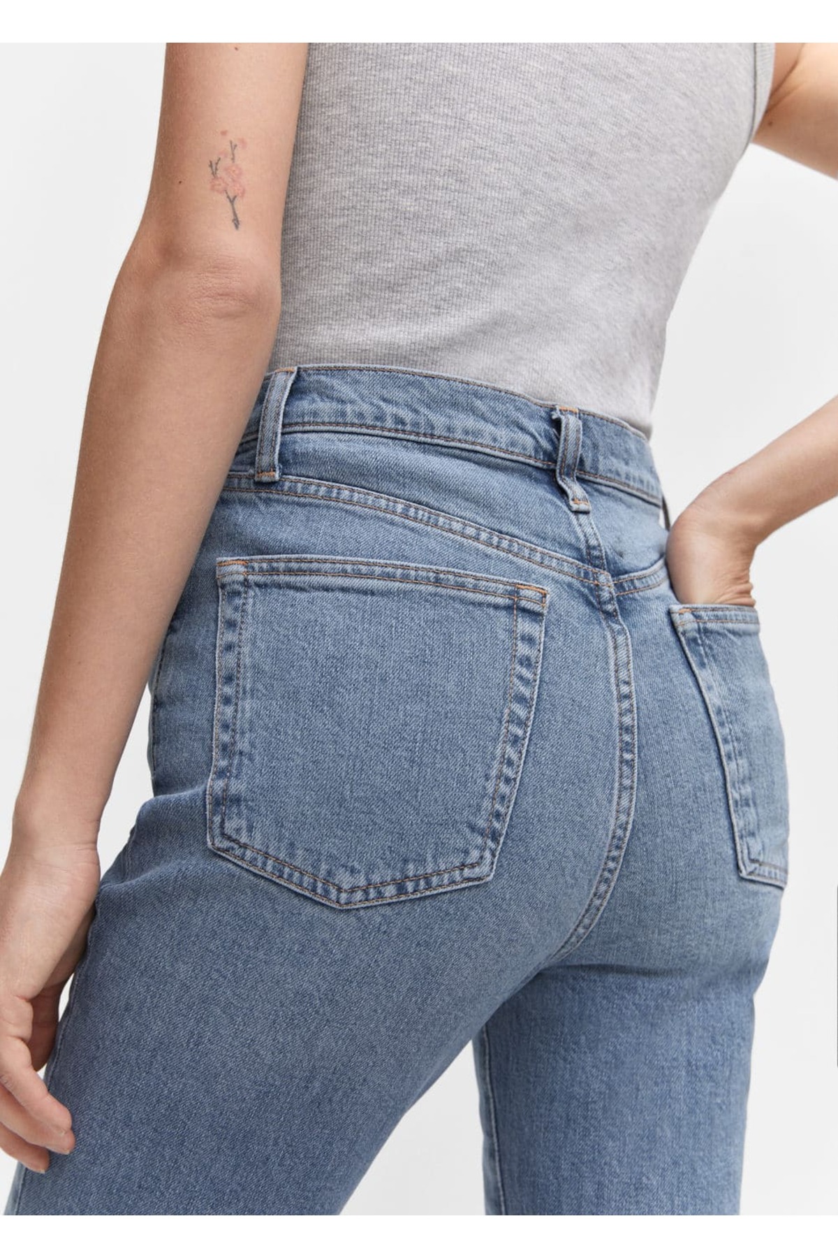 MANGO Cropped Skinny Jean Fiyatı, Yorumları - Trendyol
