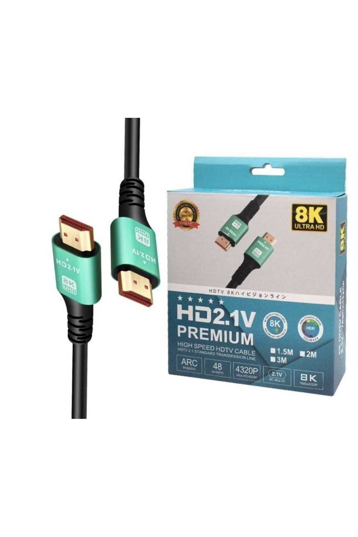 FULLY 8k Ultra Hd2.1v Premıum Yüksek Hız Hdmı Kablo 1,5 Metre Fiyatı ...