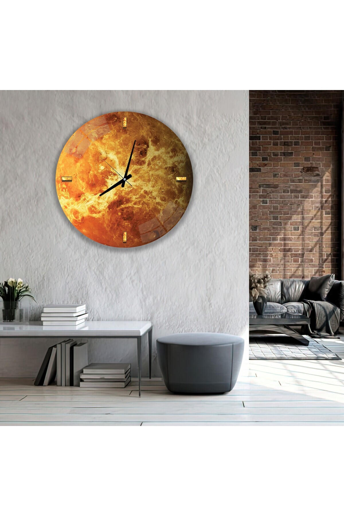 EMYA HOME Venu?s Cam Saat - 60 cm Fiyatı, Yorumları - Trendyol