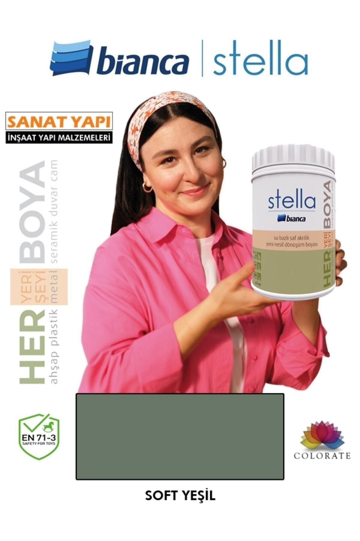 Bianca Stella Su Bazlı Akrilik Boya Soft Yeşil Fiyatı, Yorumları - Trendyol