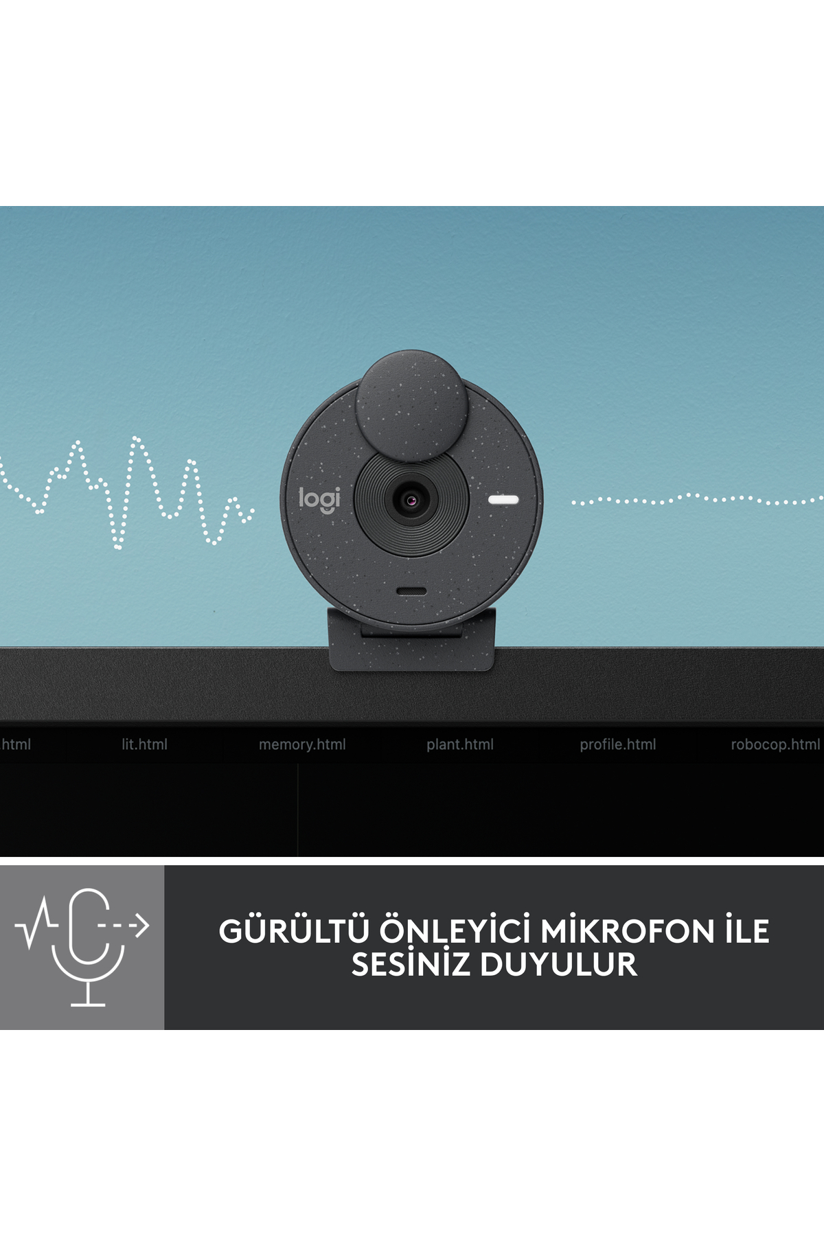 logitech Brio 300 Full HD Webcam -- Grafit 960-001436 - Fiyatı, Yorumları
