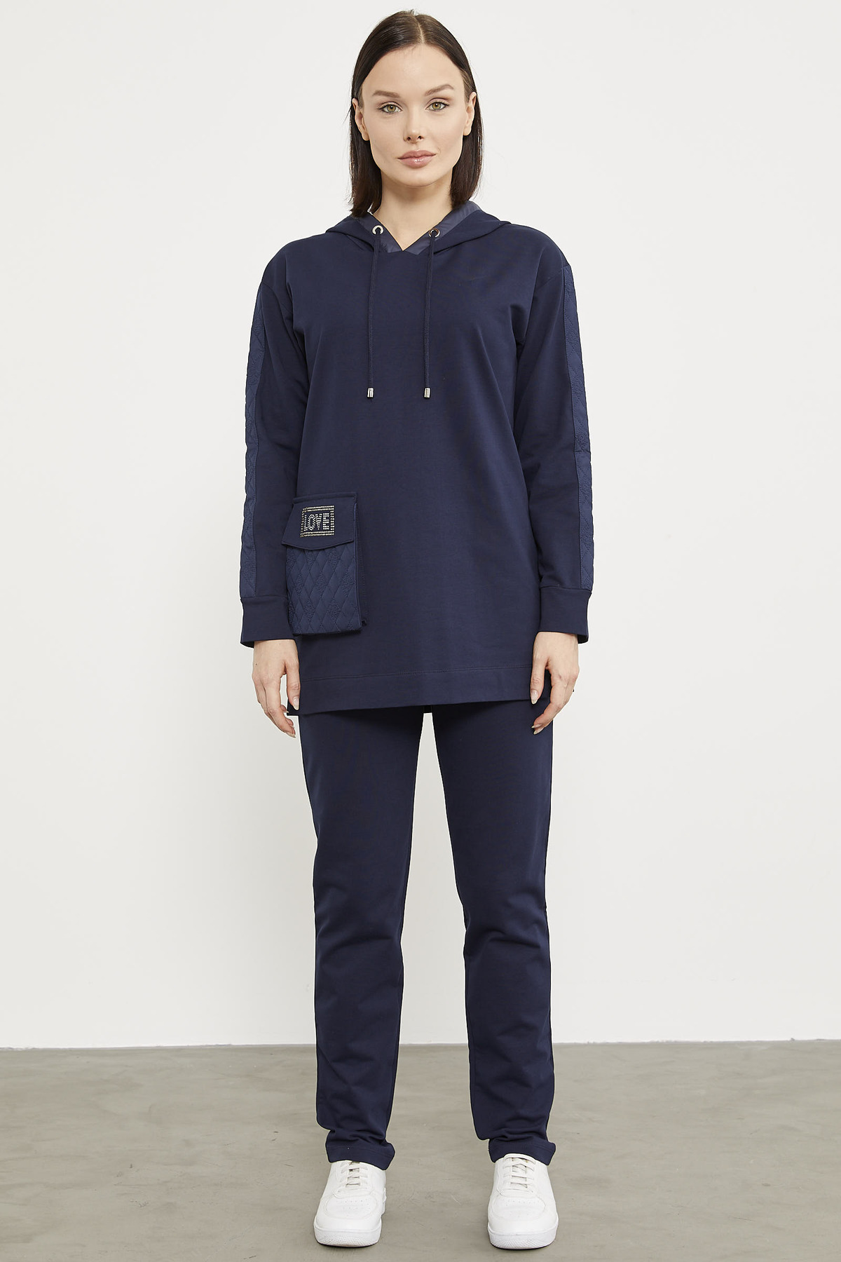 Sementa Rahat Kalıp Büyük Cepli Eşofman Takım - Lacivert Fiyatı ...