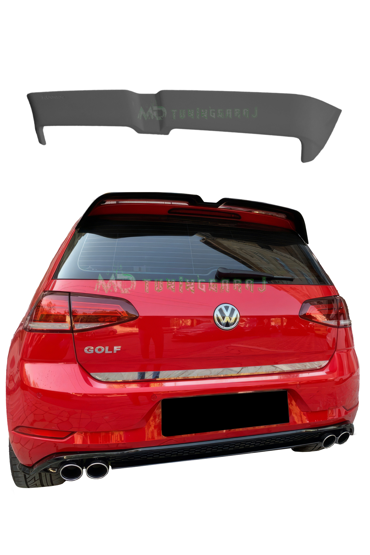 mdtuninggaraj Volkswagen Golf 7 2012-2019 Boyasız Fiber Oettinger ...
