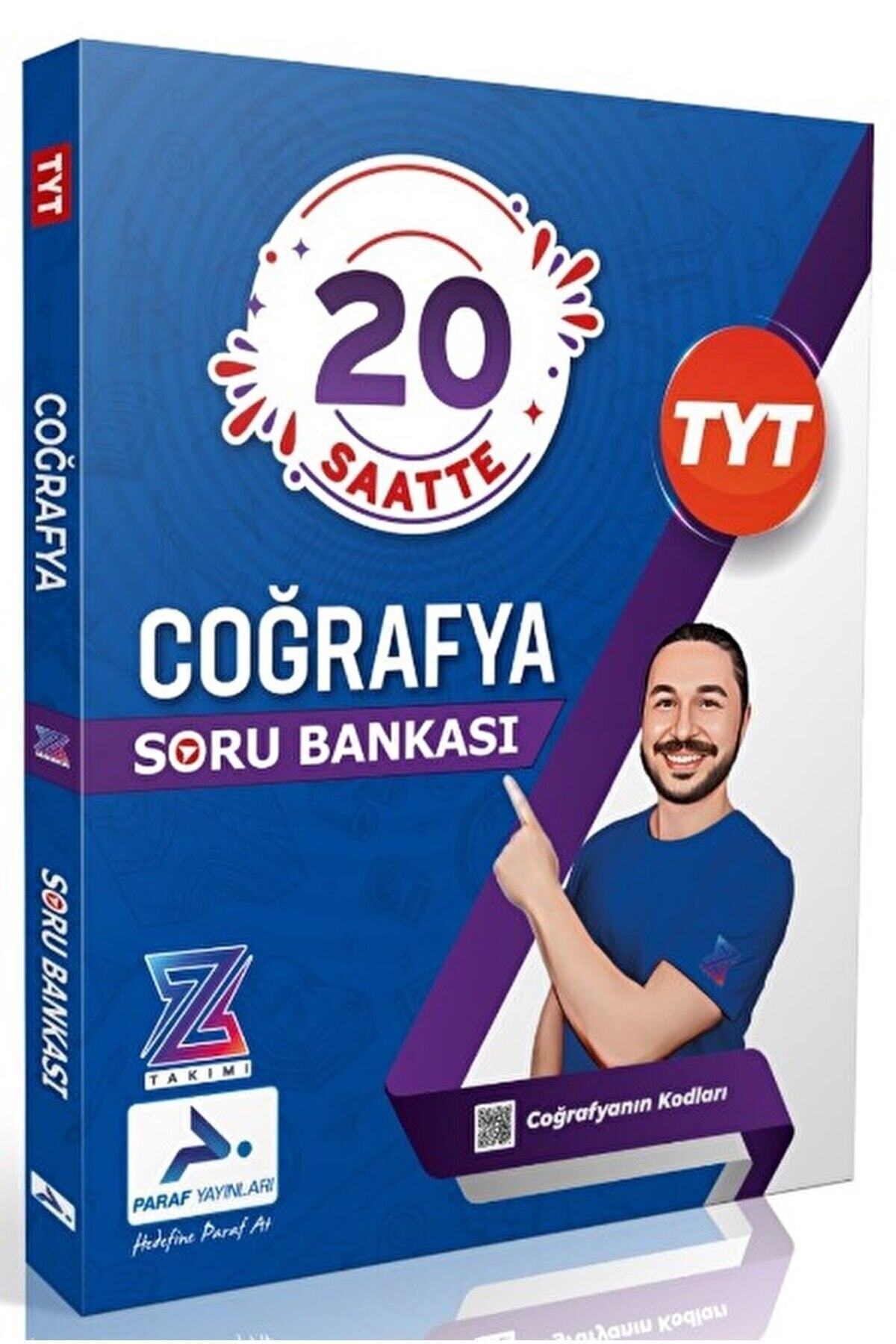 PRF Paraf Yayınları Coğrafyanın Kodları Paraf Z Takımı TYT Coğrafya Soru Bankası / Paraf ...