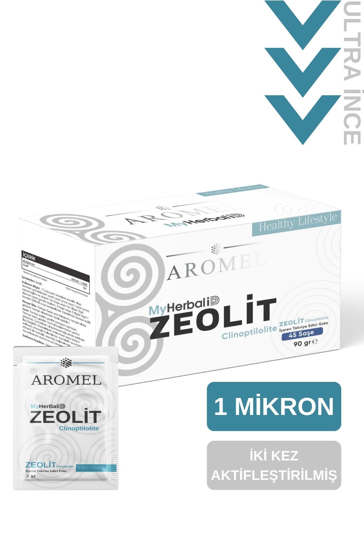 Aromel Zeolit Tozu | 45 Şase | Clinoptilolite Zeolite | Mikronize Aktif ...
