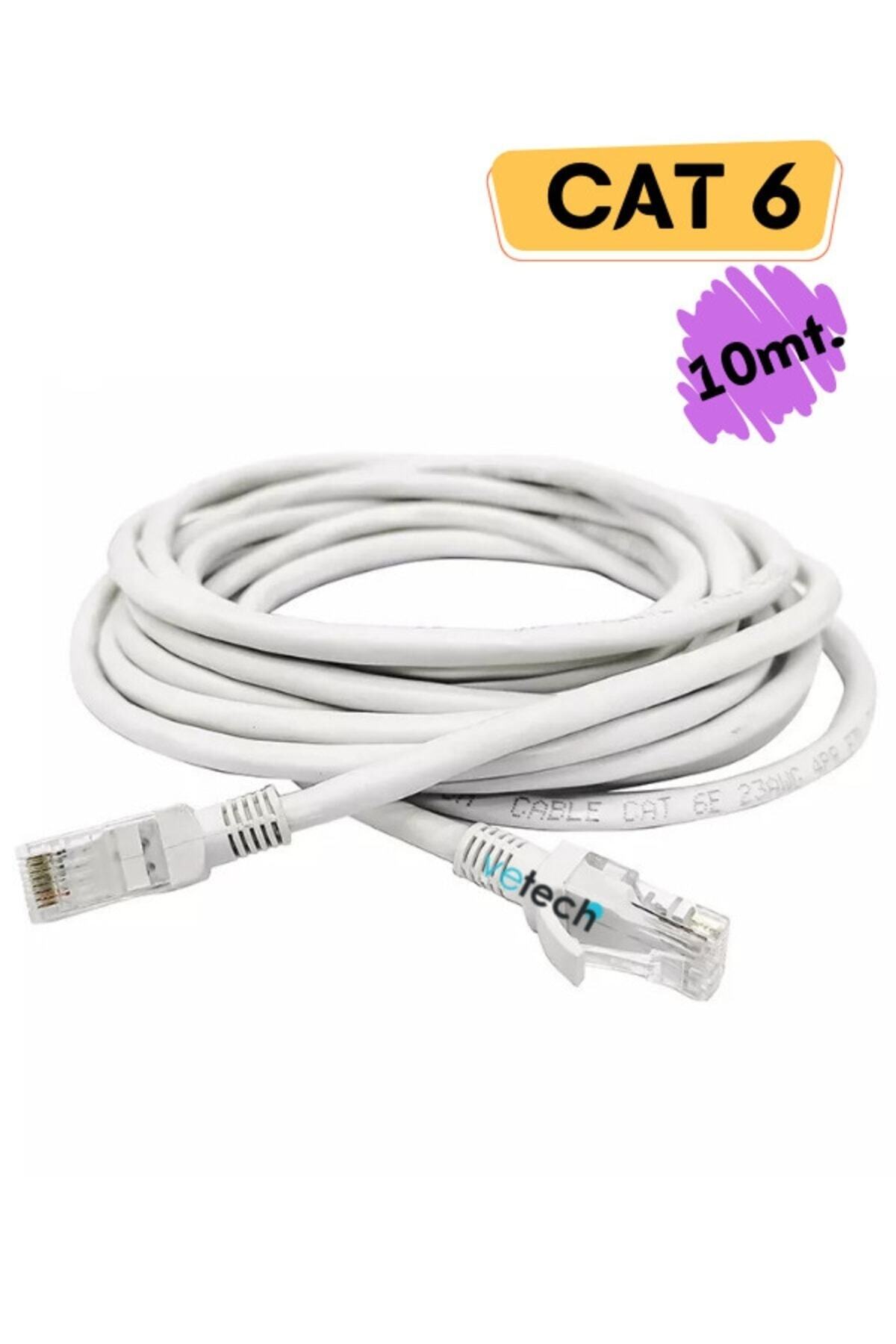 Vetech Cat6 10mt Lan Ethernet Kablosu Fabrikasyon Internet Kablo Fiyatı ...