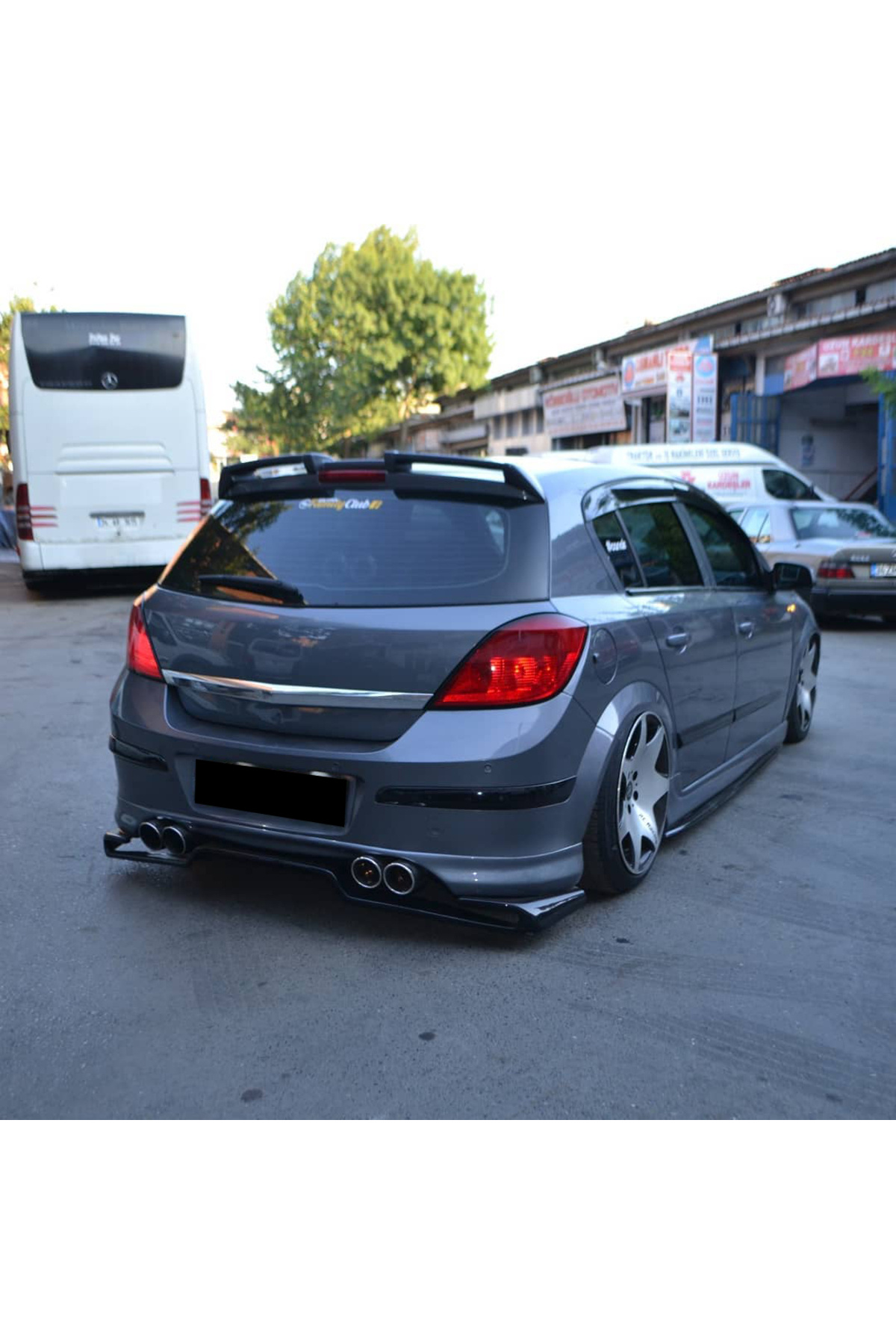 Genel Markalar Opel Astra H 2004-2013 Uyumlu Martı Spoiler Fiber ...