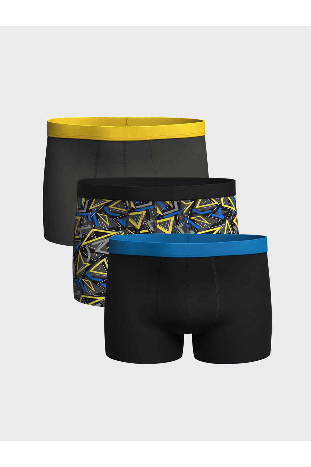 LC Waikiki Standard Mold Flexible Fabric Men's Boxers 3-Piece- Trendyol