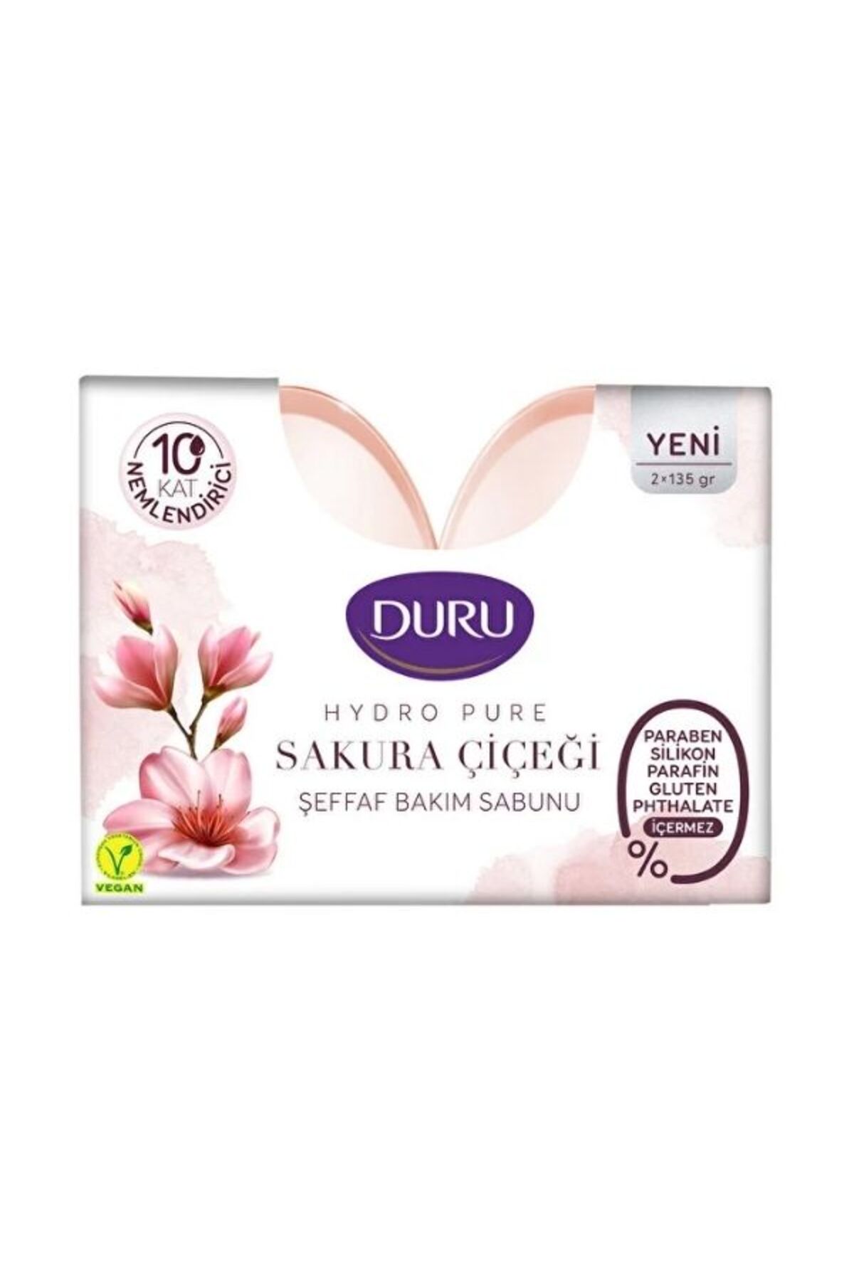 Duru Hydro Pure Sakuraçiçeği 2 Adet Sabun 270Gr - Fiyatı, Yorumları