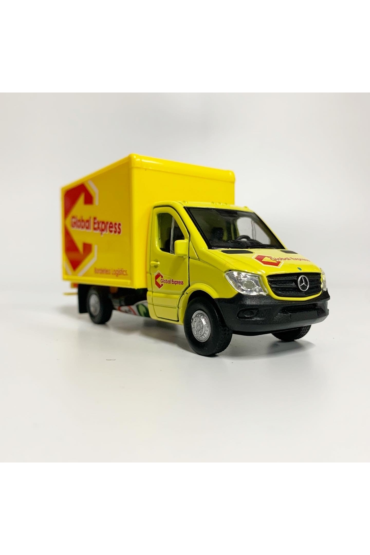 WELLY Mercedes Benz Sprinter Cargo Box 1:36 Ölçek Metal Die Cast Araba ...