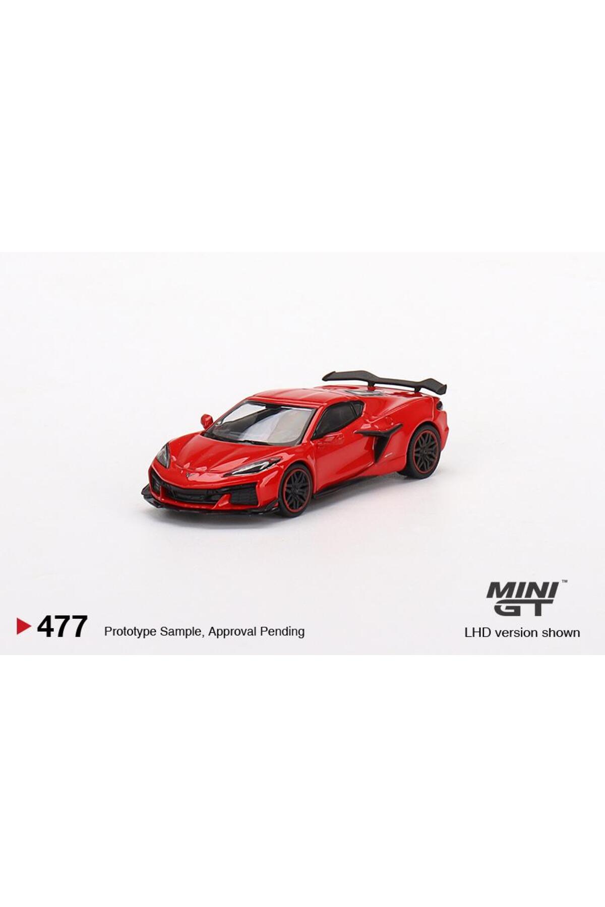 mini gt Chevrolet Corvette Z06 2023 Torch Red - 477 - Fiyatı, Yorumları