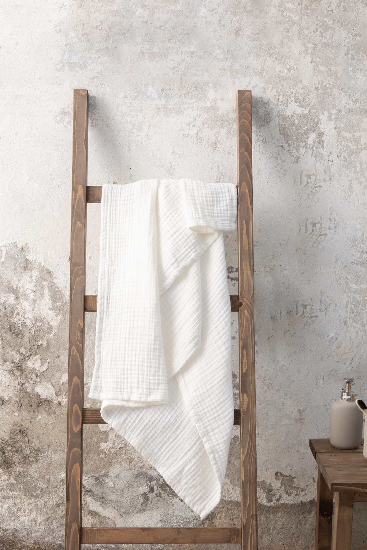 VICE VERSA HOME 4 Kat Muslin %100 Pamuklu Banyo/ Plaj Havlusu 100x150 ...