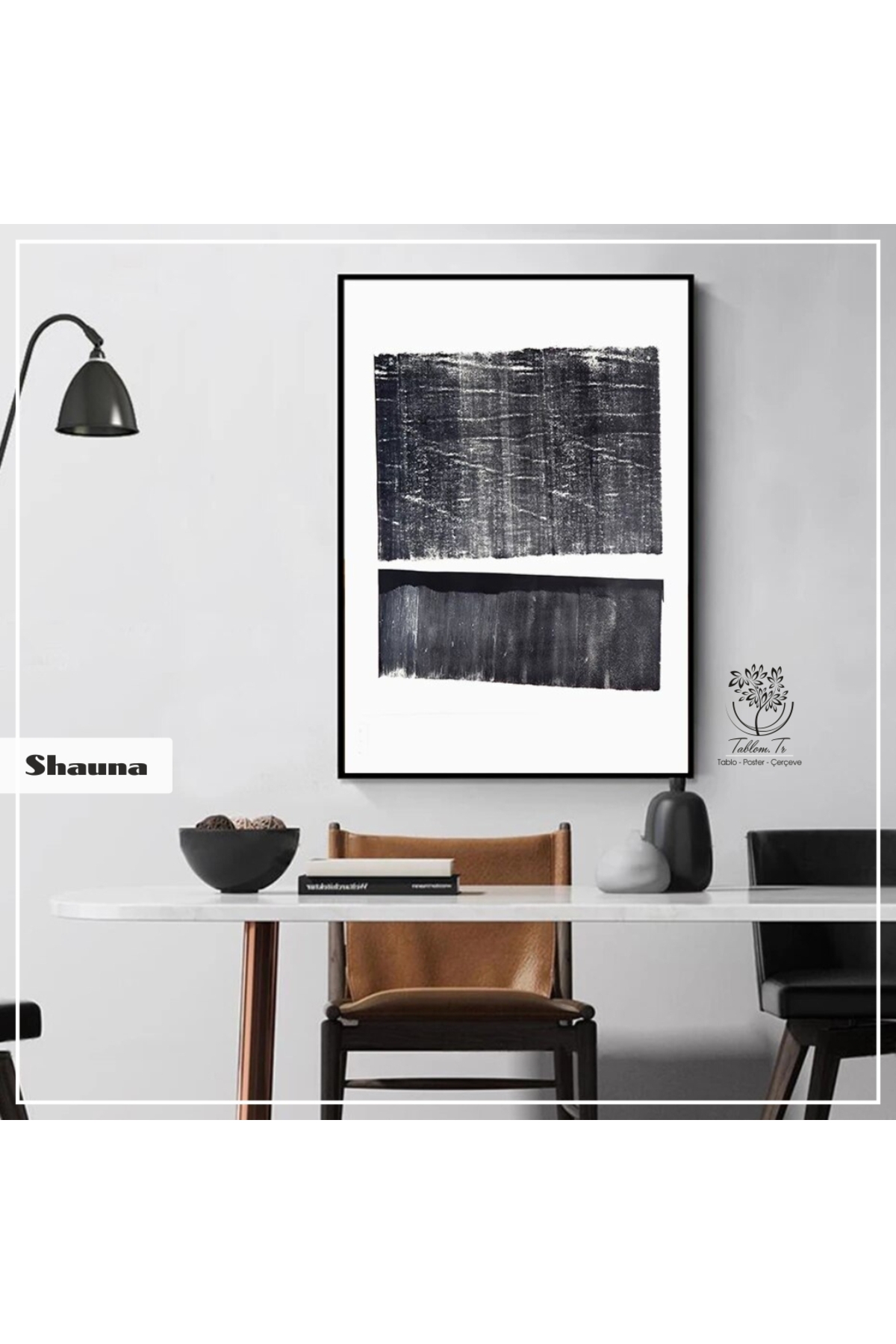 Tablomtr Metal Çerçeveli Gerçek Camlı Tablo Shauna 1li Set Fiyatı ...