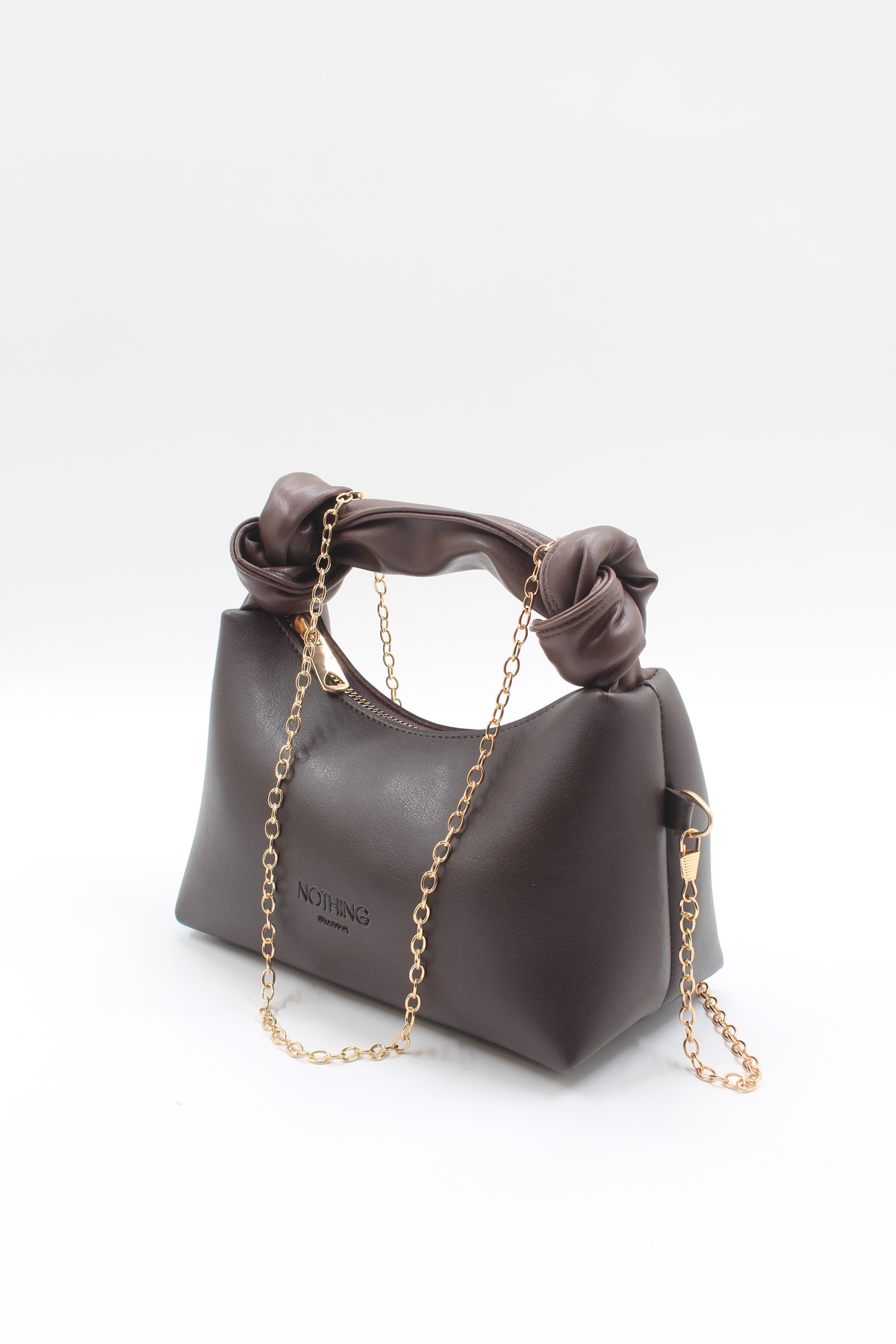 NOTHING Kadın 3'lü Zincirli Çanta Urban Çanta Düğüm Detaylı Çanta Seti ...