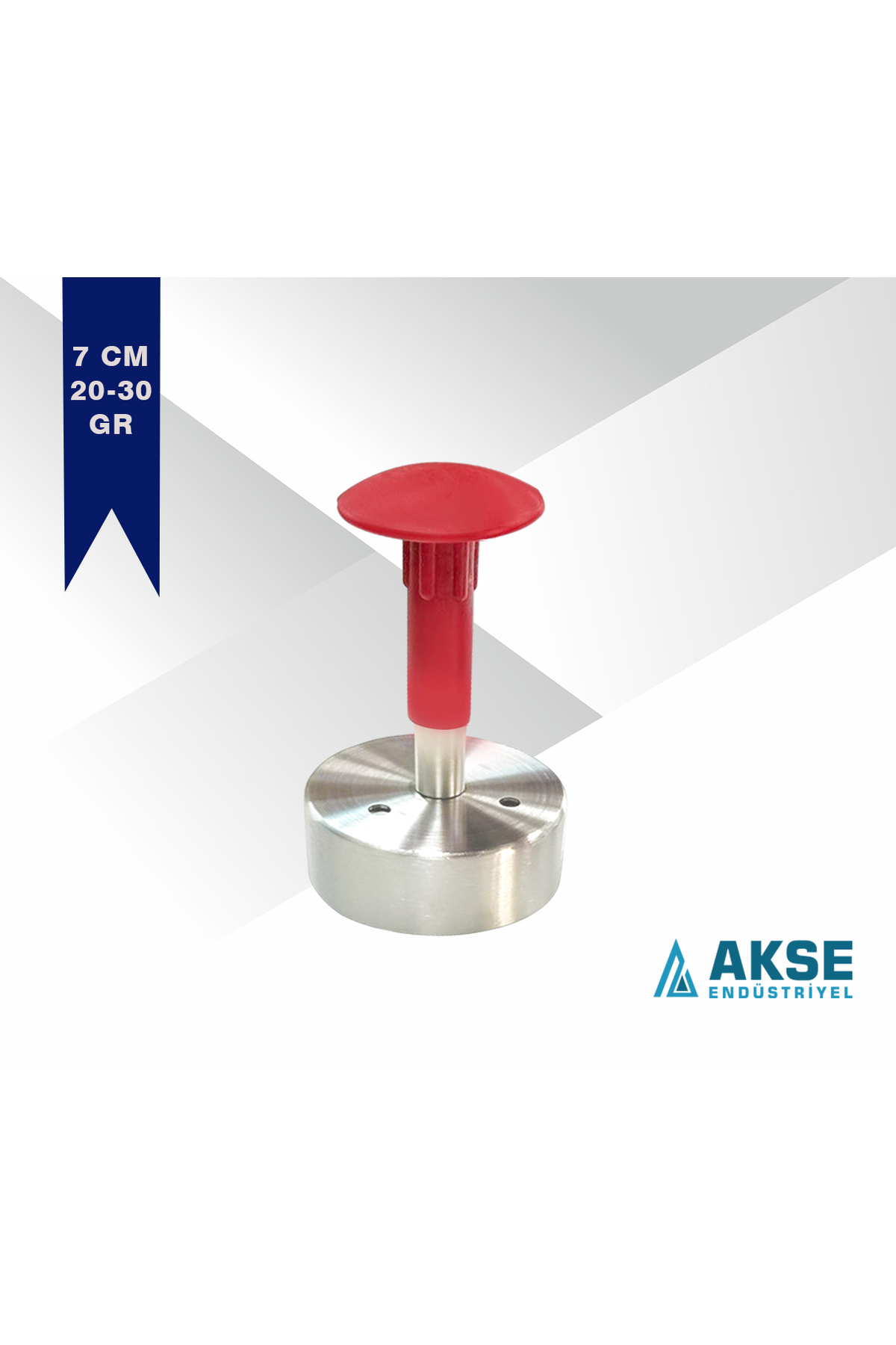 Akse Endustriyel Paslanmaz Köfte Hamburger Şekillendirme Presi 7 Cm ...