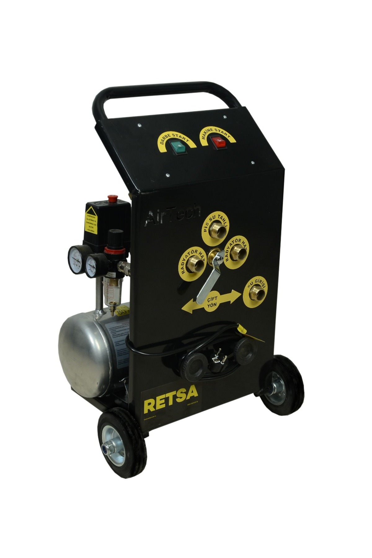 Retsa Havalı darbeli çift yönlü petek temizleme makinesi Fiyatı ...