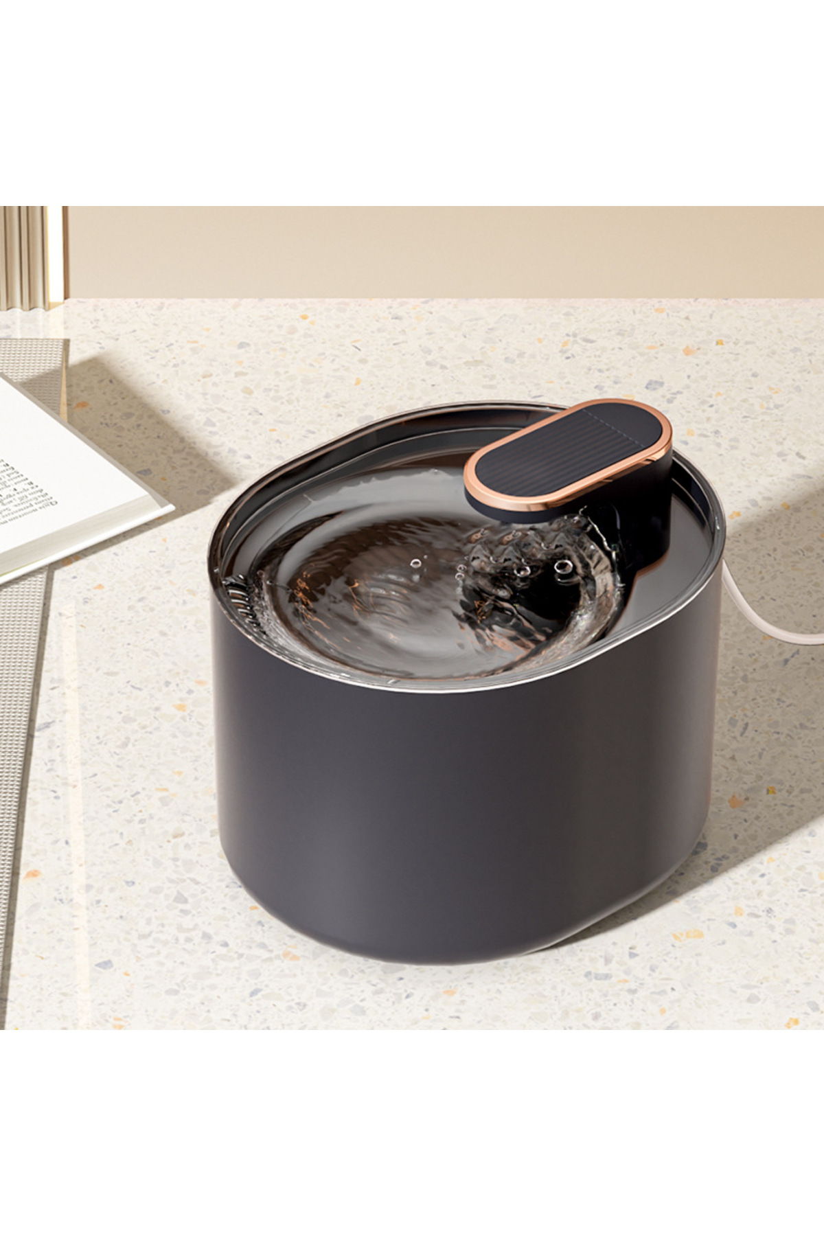 Demirhan Group Yeni Modern Evcil Hayvan Otomatik Su Pınarı (LED İŞIKLI, USB ADAPTÖRLÜ) Fiyatı ...