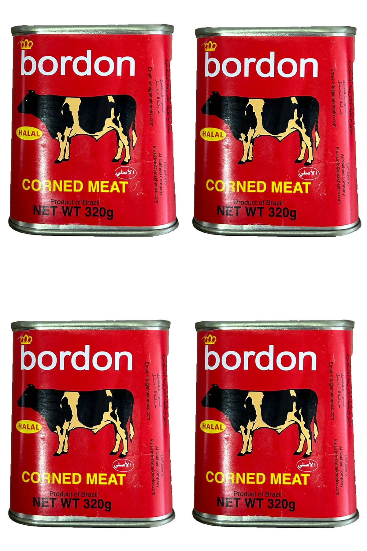 Bordon CORNED MEAT 320 GR X 4ADET - Fiyatı, Yorumları