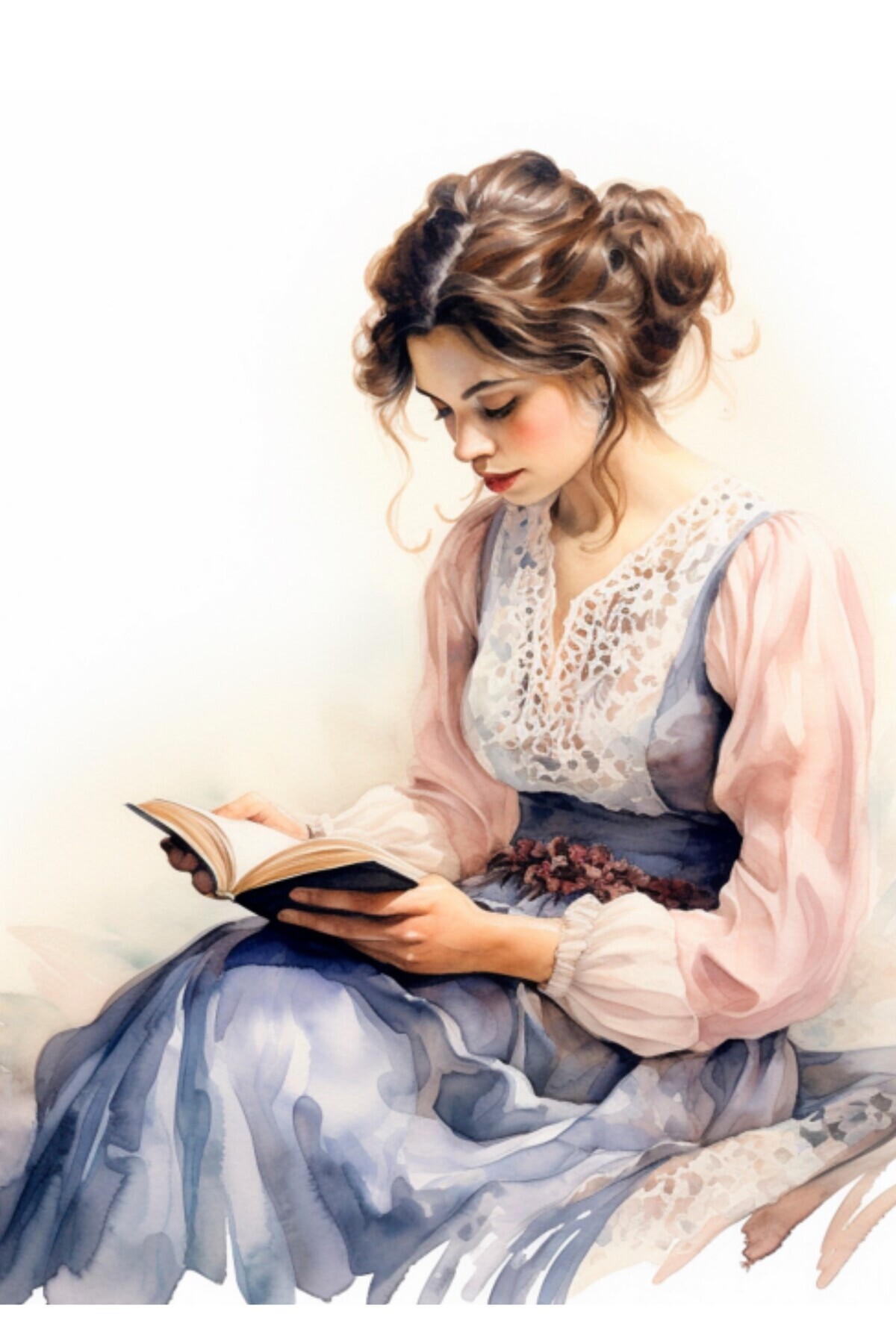 Enine Boyuna Eğitim Sayılarla Boyama Tablo Seti (Kitap Okuyan Güzel Kız)Fiyatı, Yorumları - Trendyol