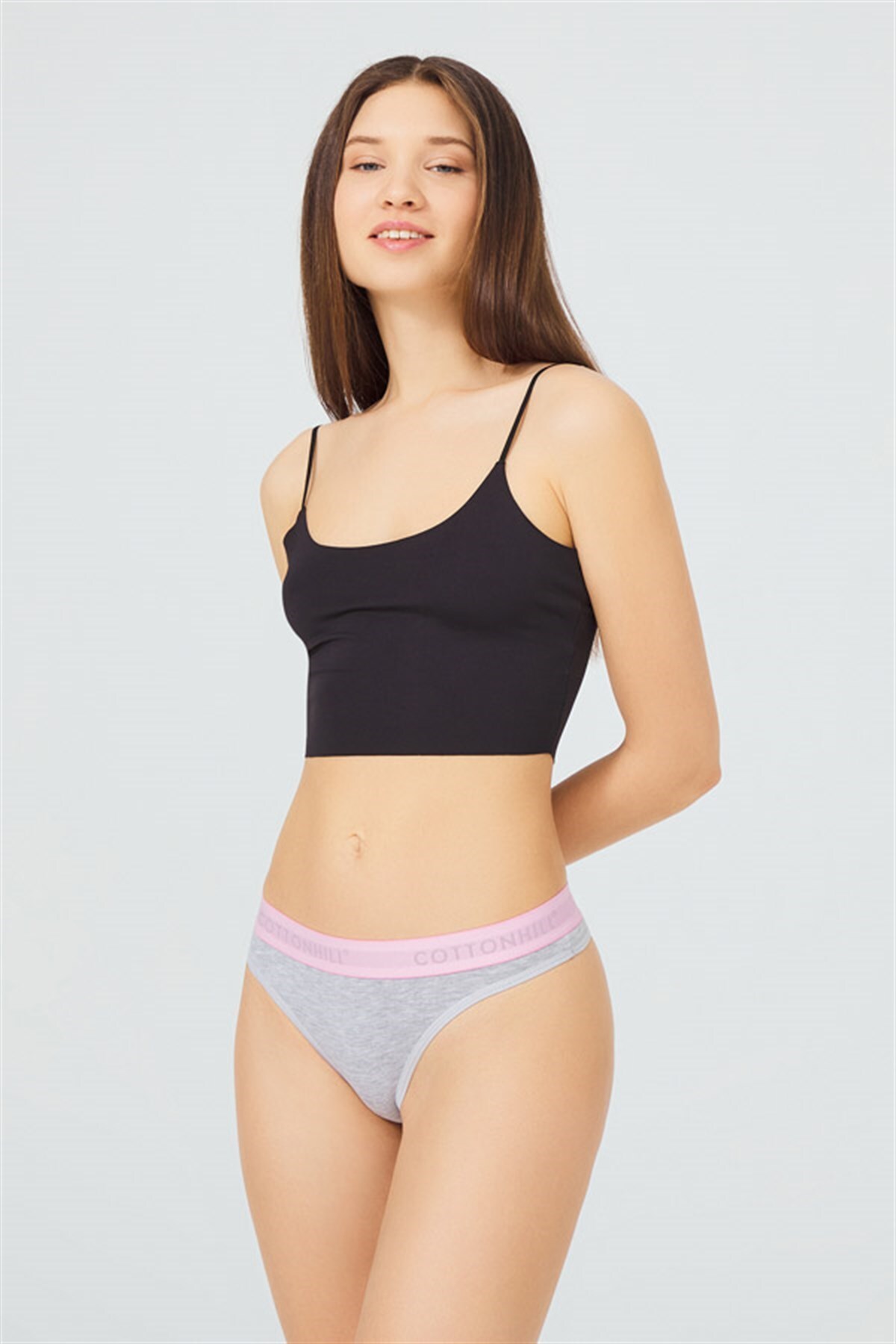 Cottonhill Pamuklu Basic Kadın Tanga Külot 5'li Paket - 2 Fiyatı ...