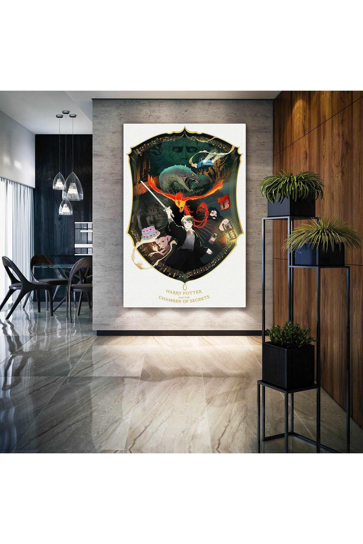 SML TABLO Harry Potter Serisi Sırlar Odası Filmi Dijital Çizimi Dobby ...