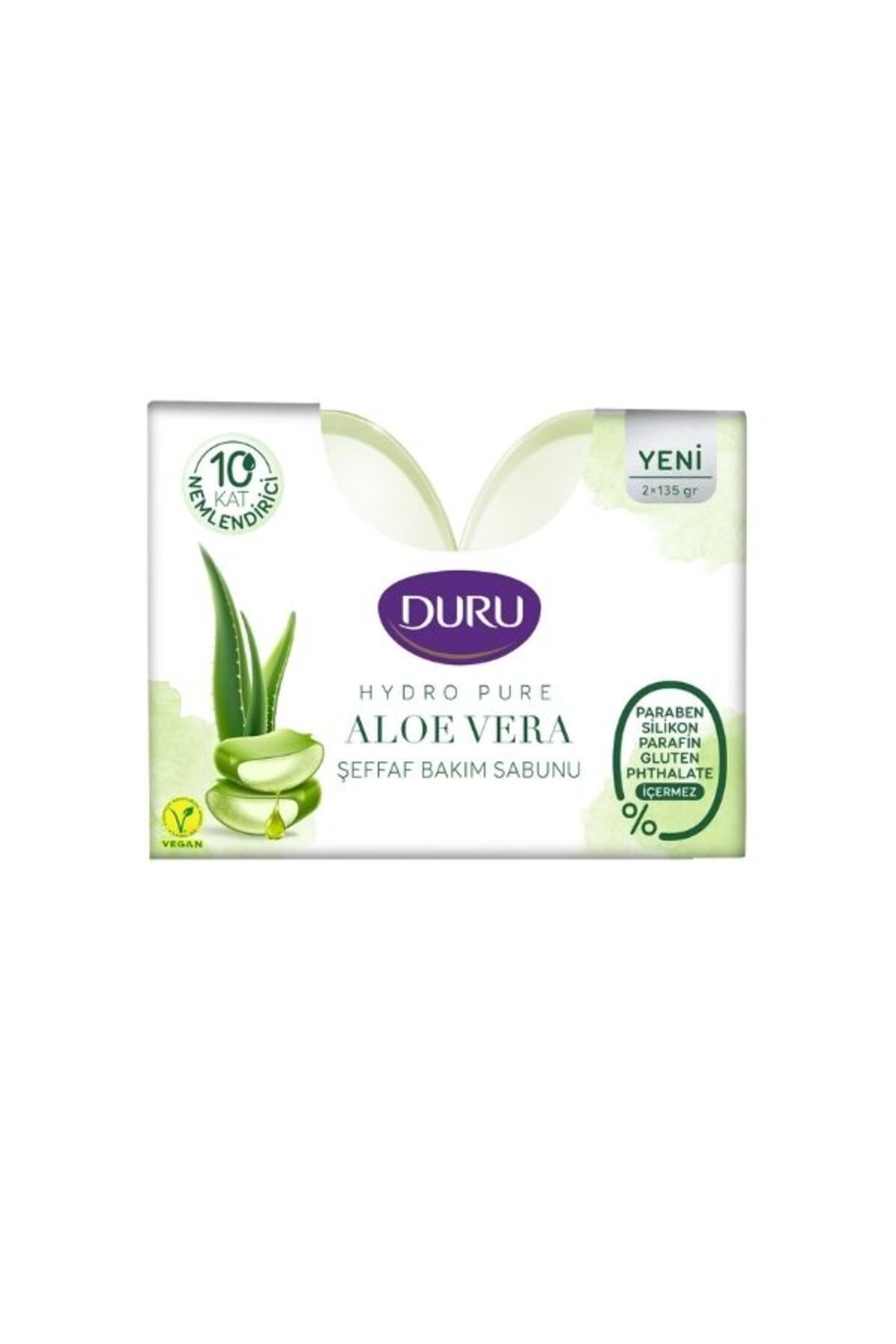 Duru Hydro Pure Sakura Çiçeği Ve Aloe Vera Sabun 4 Adet Sabun 540Gr ...