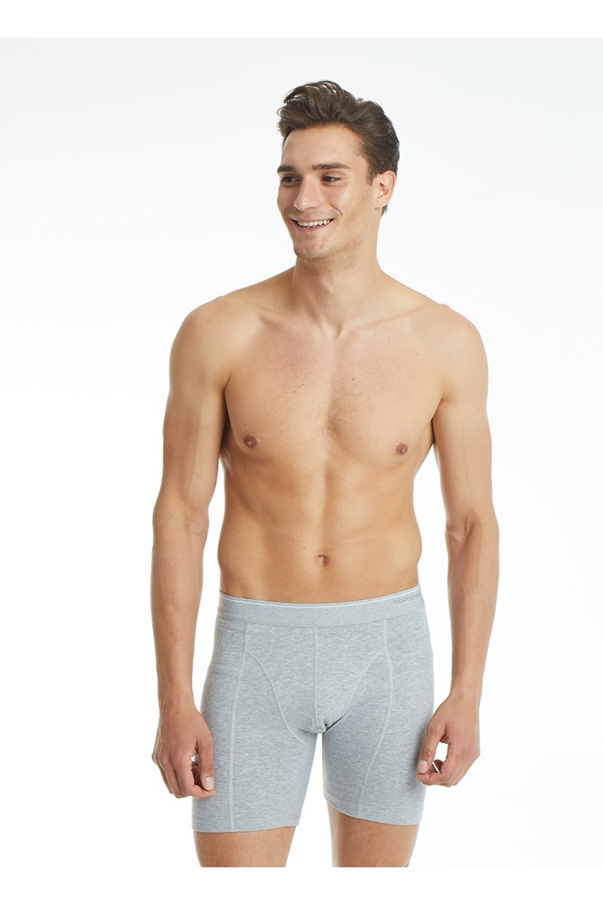 Blackspade BLACK SPADE 9216 Tender Cotton Retro Boxer XXL Grey Melange ...