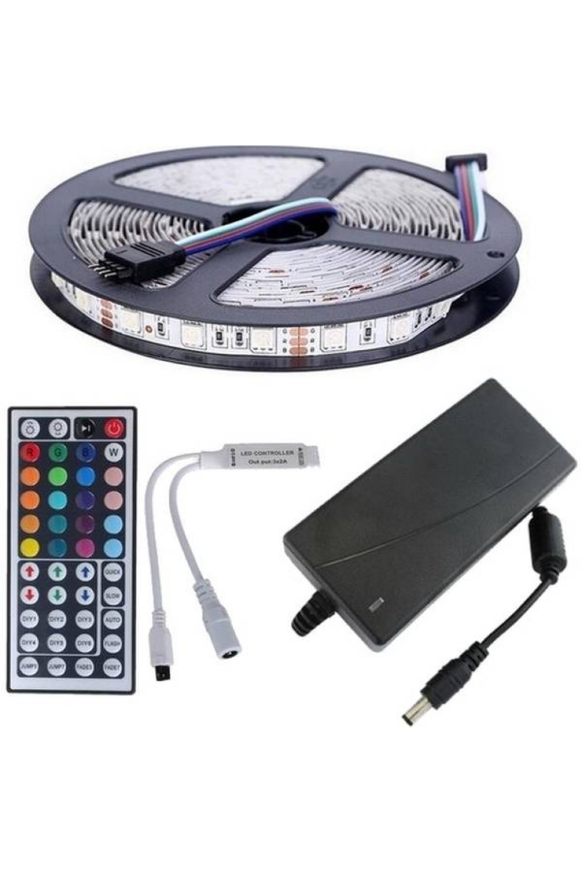 Genel Markalar Purchase Şerit Led Rgb 44 Tuşlu Kumandalı 5050 Smd 5 ...