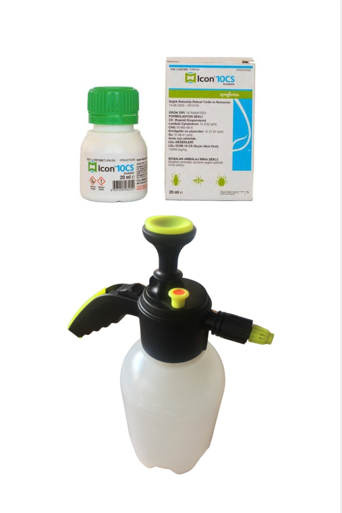 UCF TARIM Bahçe Ilaçlama Seti Icon 10cs + 2 Lt Ilaçlama Pompası ...