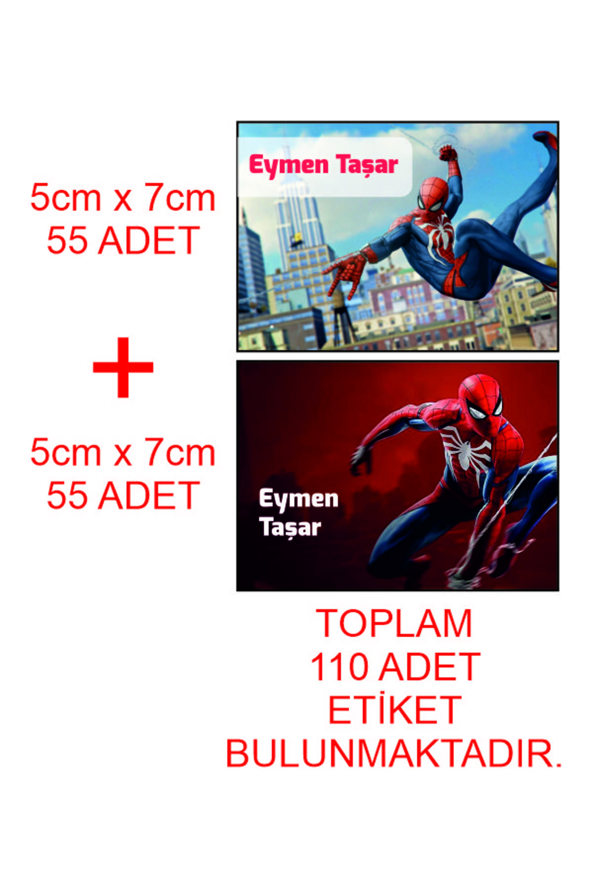 tasarx tasar advertising Spiderman School Tag Labels with Names School ...