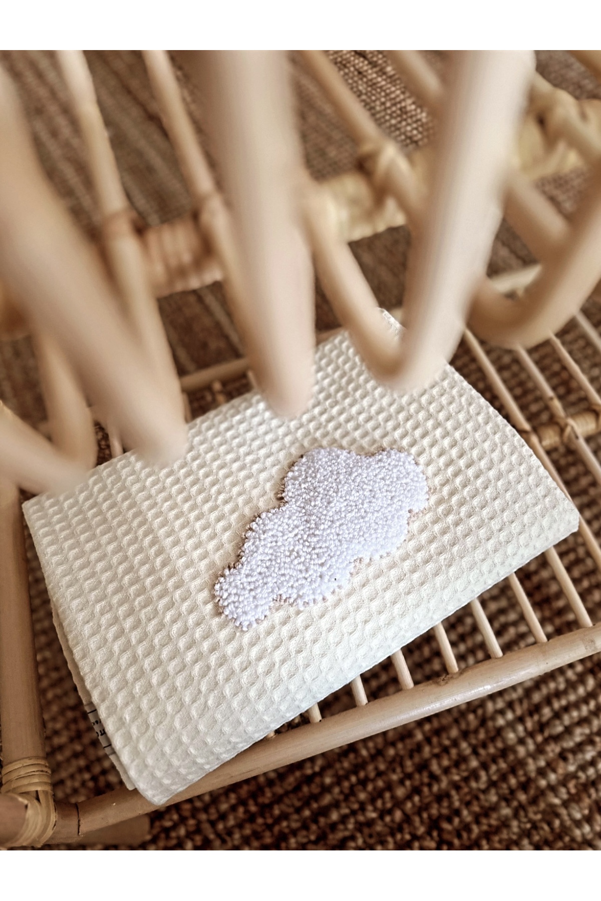 Lepel Bulut Isim Işlemeli Punch Waffle Bebek Örtüsü Fiyatı, Yorumları ...