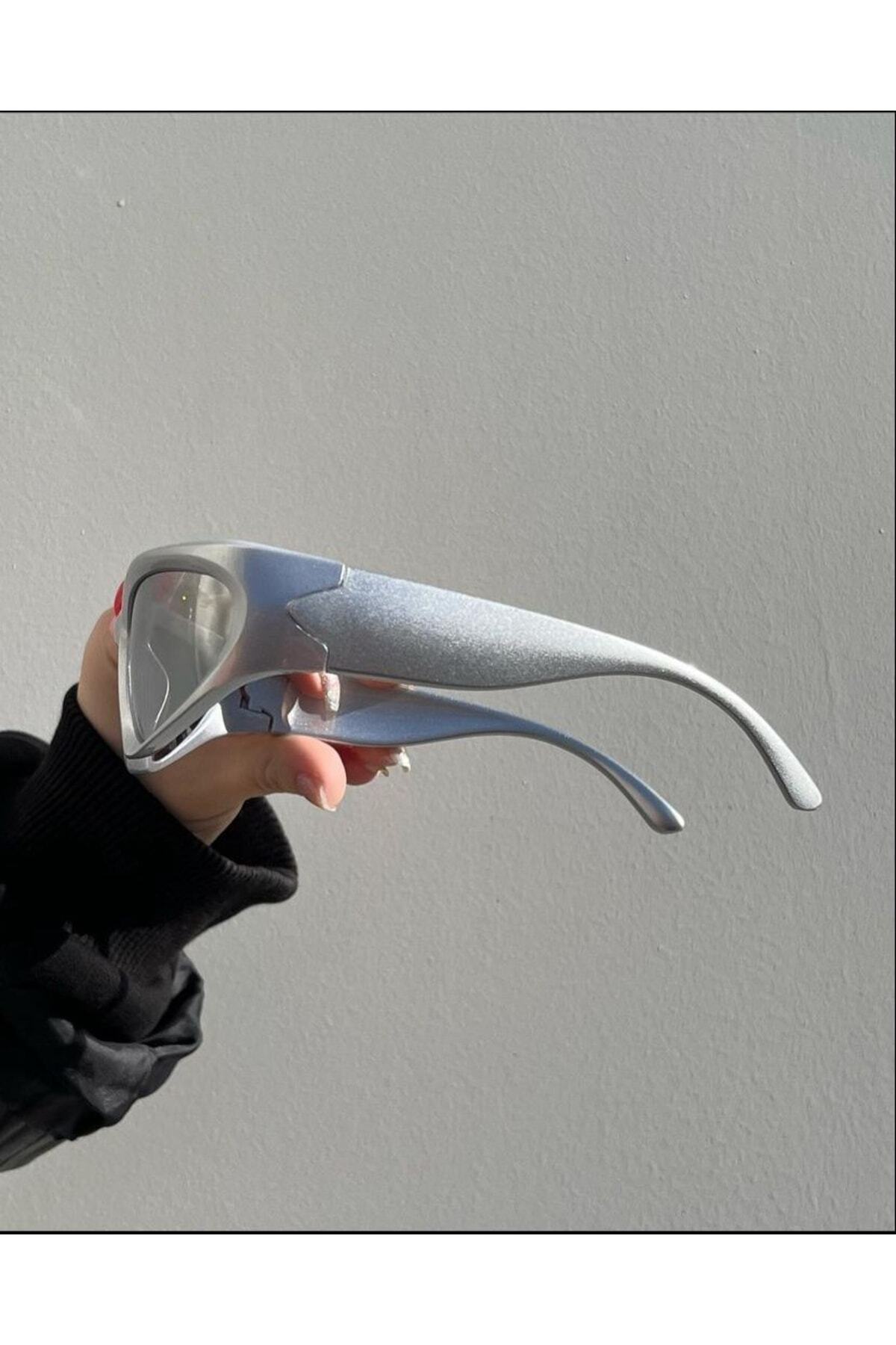 weywot Alien Gözlük Aynalı Y2k Güneş Gözlüğü Silver Fiyatı, Yorumları ...